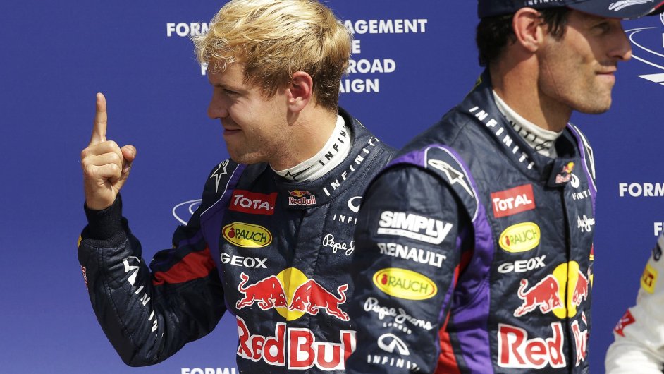 V Itálii odstartují z čela dva Red Bully. Vettel vyhrál kvalifikaci už ...
