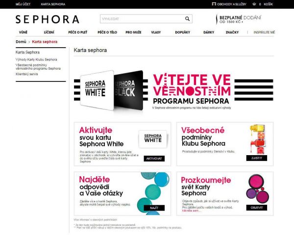SEPHORA SPOUŠTÍ INTERNETOVÝ OBCHOD | Hospodářské noviny (HN.cz)